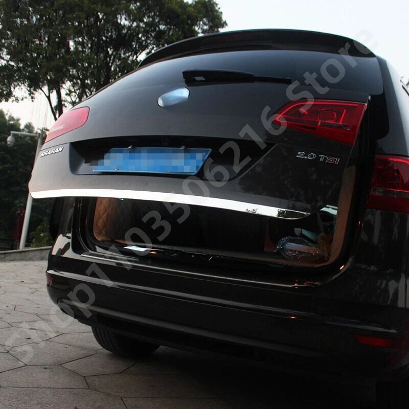Для VW Volkswagen Sharan автомобильный багажник, защита дверей, внешние аксессуары, защита от падения, внешние детали, хромированный стиль