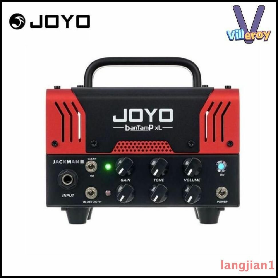 JOYO Jackman II BanTamp XL Головка мини-усилителя 20-ваттный предусилитель 2-канальный гибридный ламповый гитарный усилитель