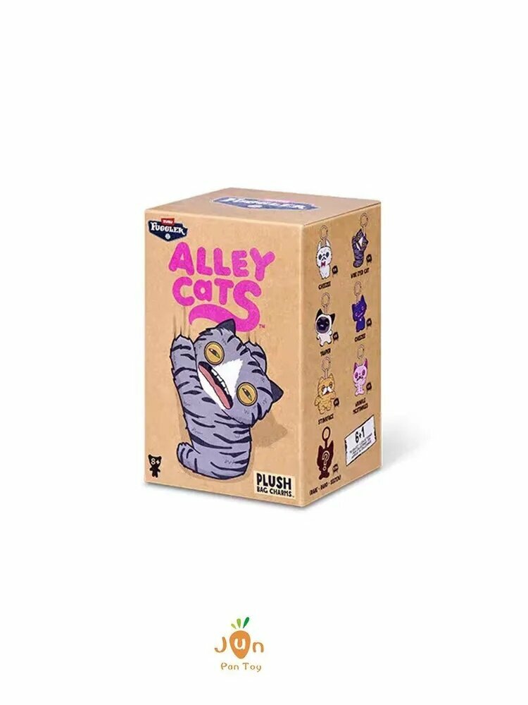 Брелок "Fuggler Alley Cats", полиэстер, для коллекционирования, 12 см