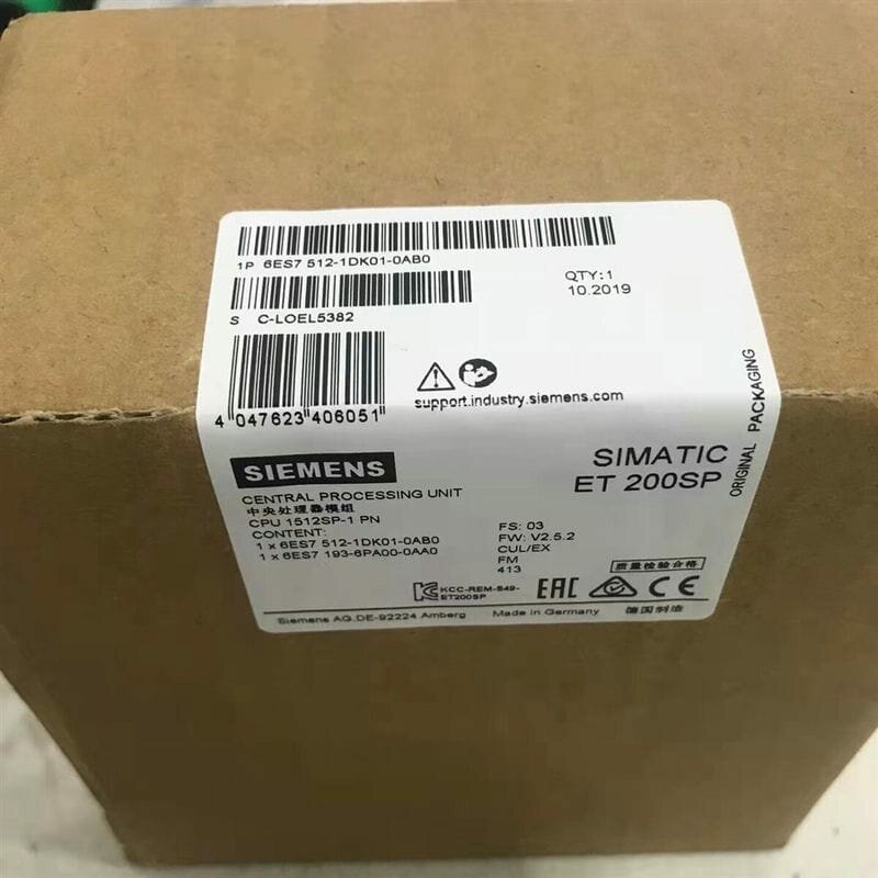 Модуль Siemens 6ES7512-1DK01-0AB0