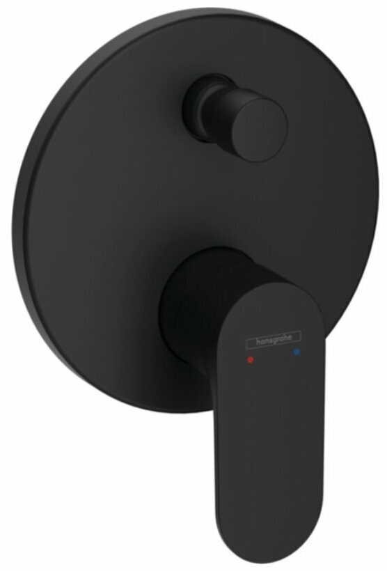 Смеситель для ванны Hansgrohe Rebris S 72466670 черный матовый