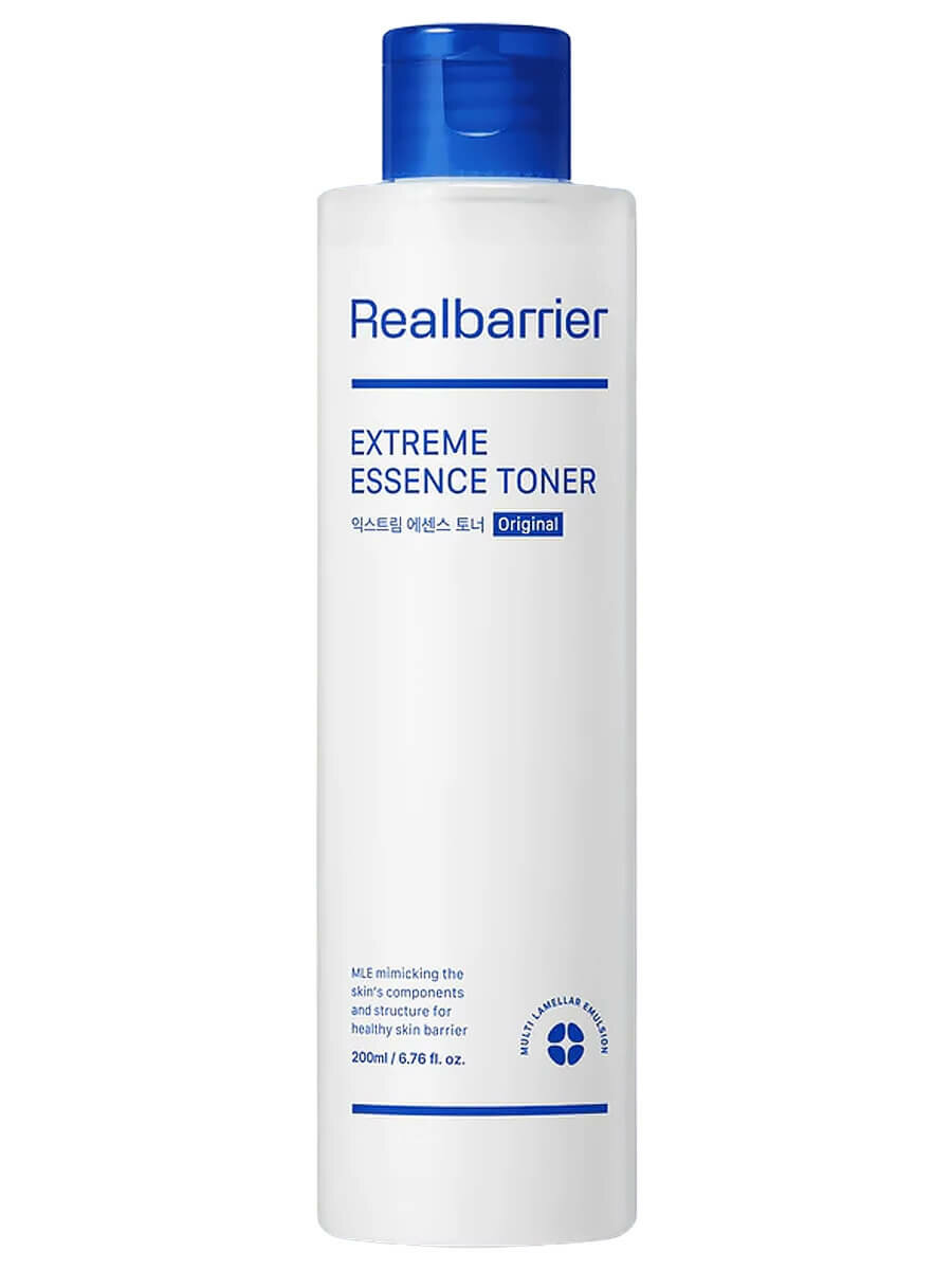 Real Barrier Гиалуроновый тонер-эссенция с керамидами Extreme Essence Toner, 200 мл, Real Barrier