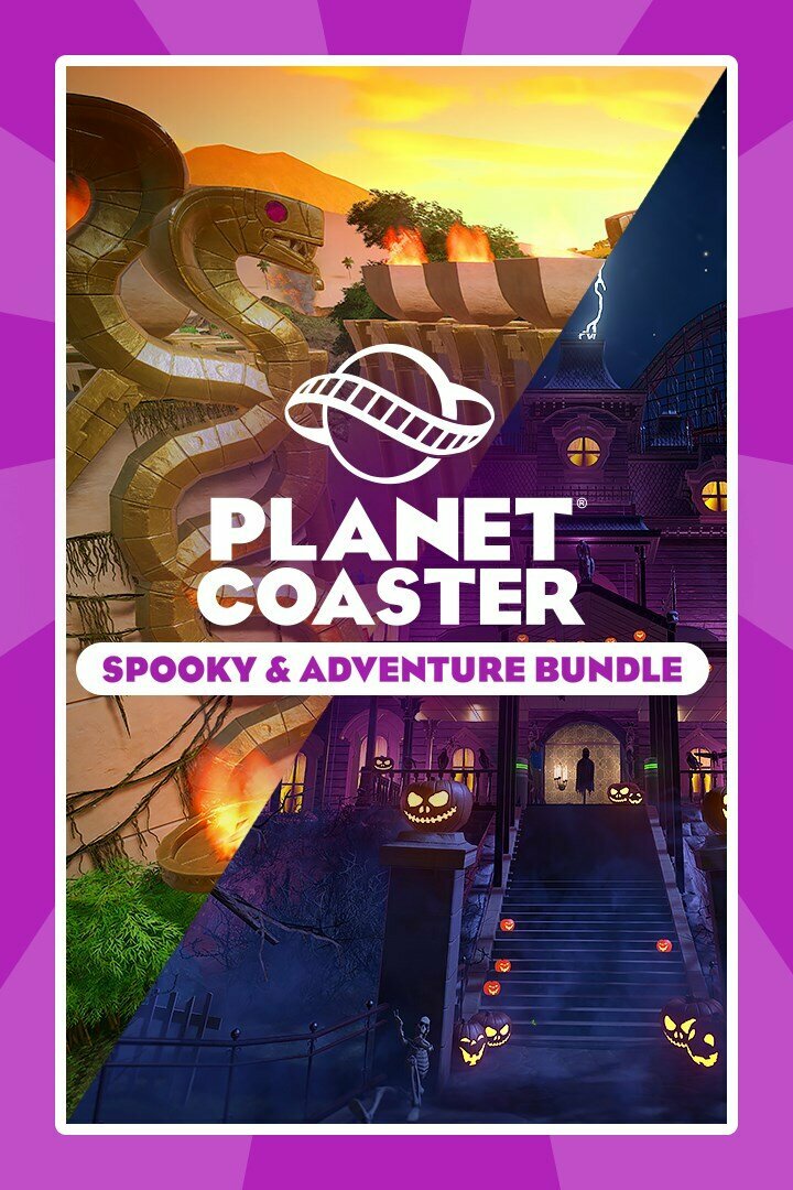 Planet Coaster: Spooky & Adventure Bundle — дополнение (DLC) для Xbox / Microsoft Store · Xbox One, Xbox Series X|S · цифровой ключ · нужна базовая игра