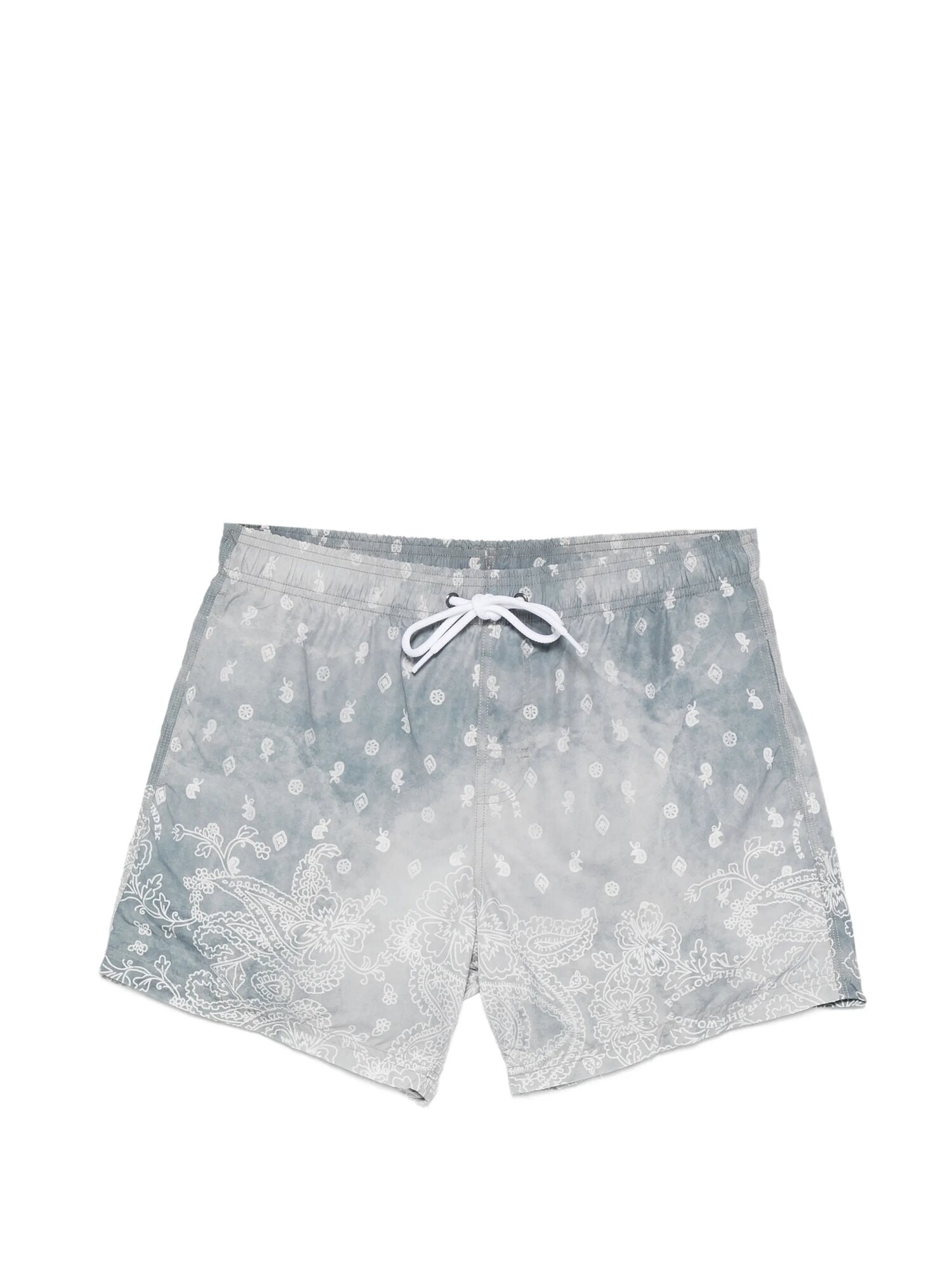 Шорты для плавания Paisley-print drawstring swim shorts