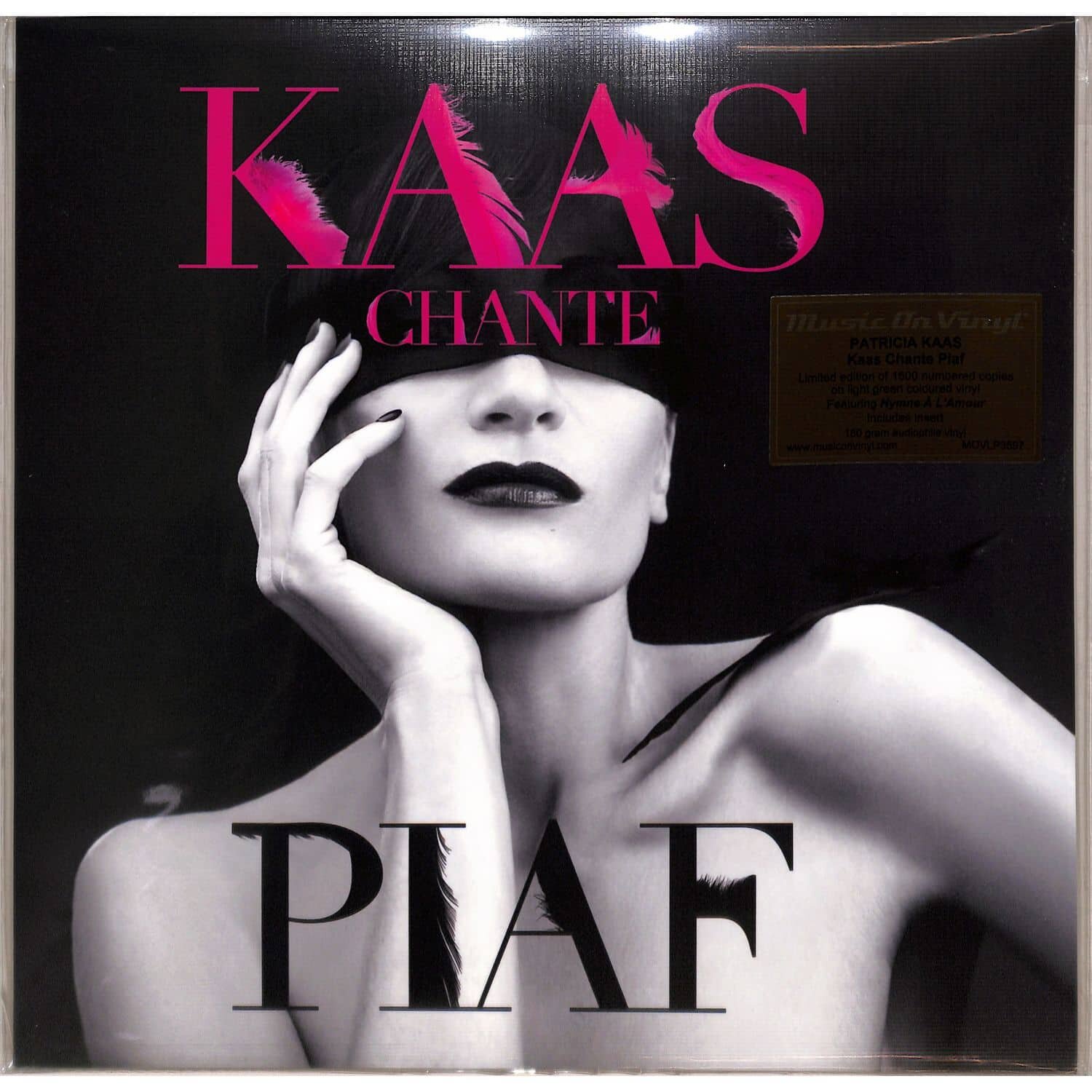 Patricia Kaas. Kaas Chante Piaf (2LP Ltd/Light Green Vinyl/Reissue/Виниловая пластинка)