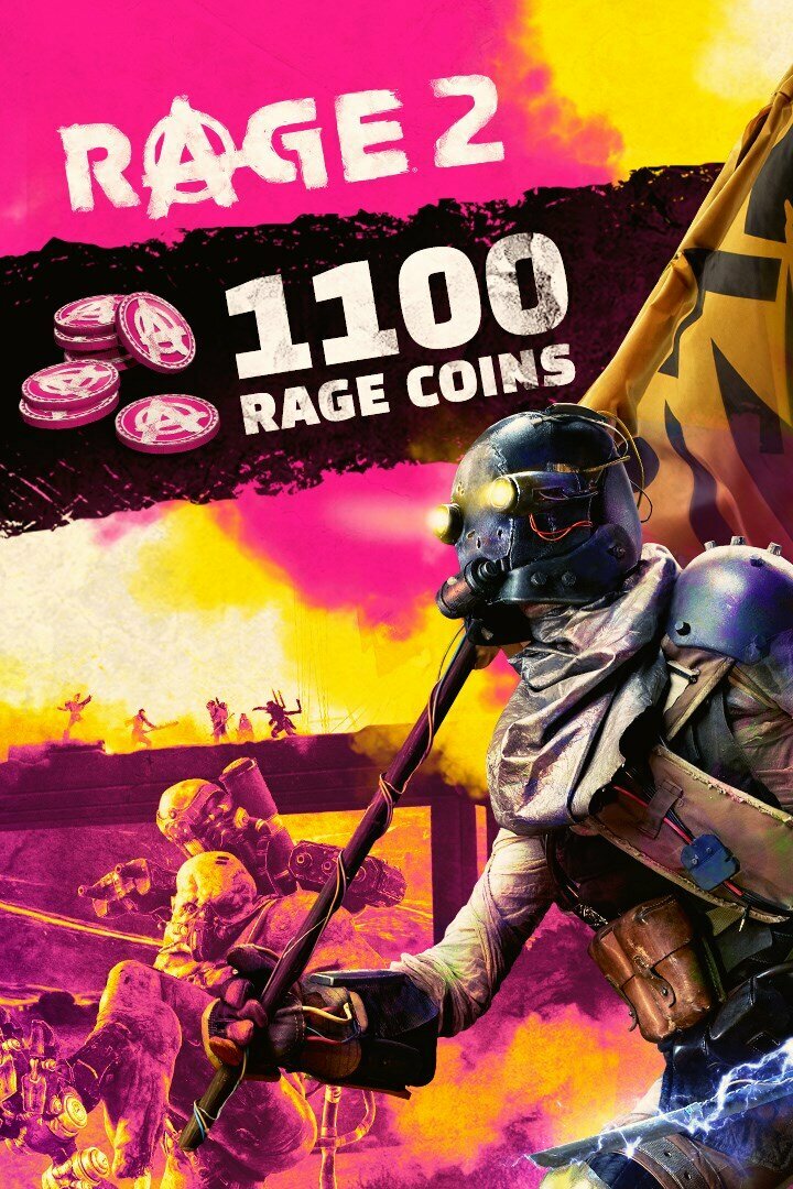 RAGE 2: 1100 RAGE Coins — дополнение (DLC) — дополнение (DLC) для Xbox / Microsoft Store · Xbox · цифровой ключ · нужна базовая игра