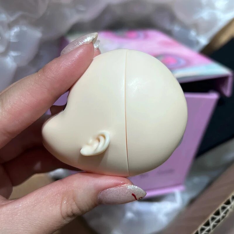Кукла QBaby 1/12, только голова, без макияжа, 12 см, Normal Skin