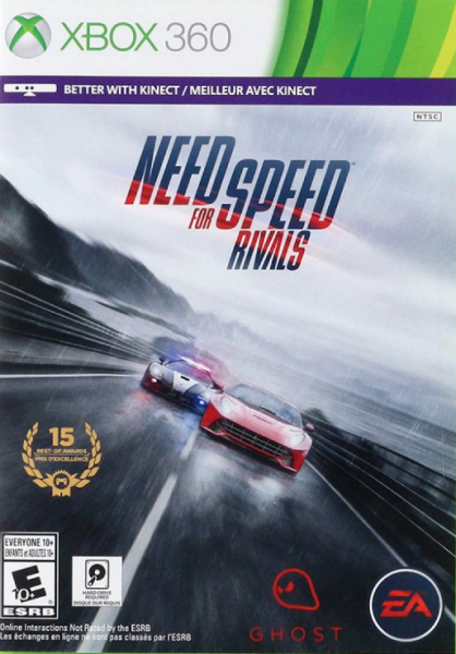 Видеоигра Microsoft Need for Speed: Rivals Kinect Для Xbox 360