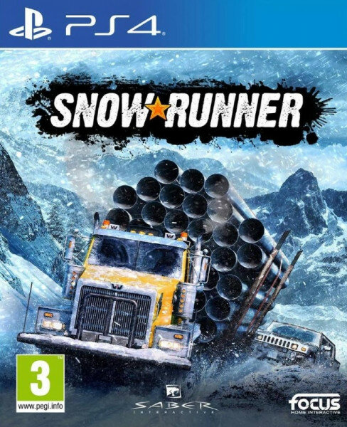 Видеоигра Sony SnowRunner Для PS4, оригинал, гарантия 1 год