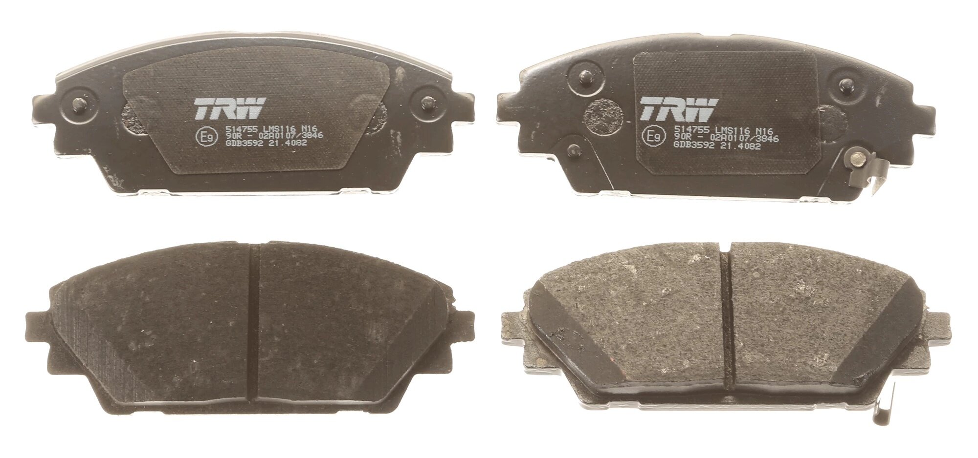 Колодки передние MAZDA 3 III 2013-> TRW GDB3592