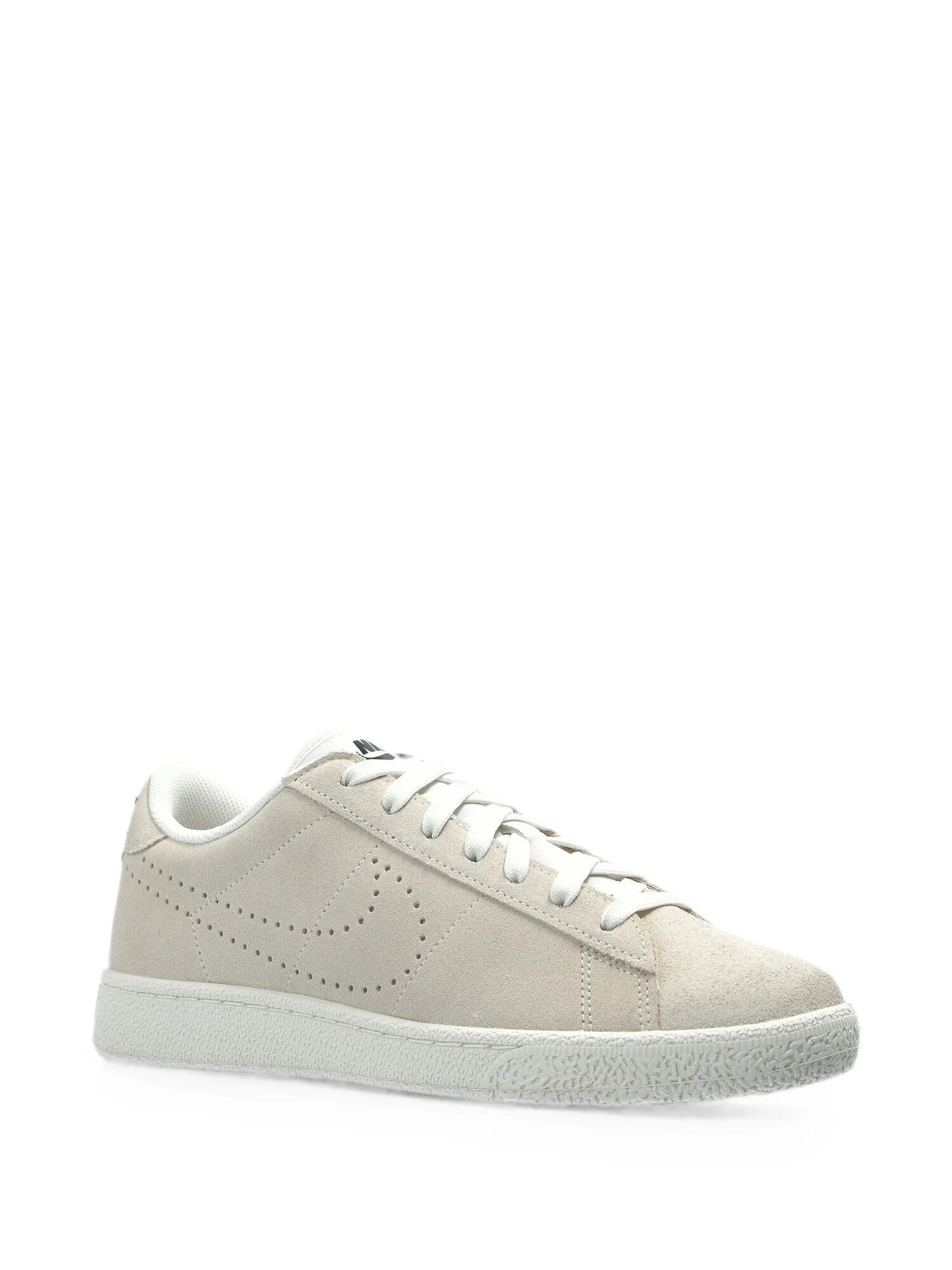 Кроссовки NIKE Perforated-logo suede sneakers, размер 8 US, разноцветный — фото 1