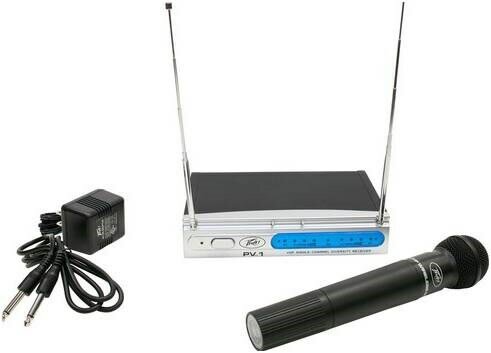 Peavey PV-1 V1 HH 203.400MHZ Одноканальная радиосистема VHF-диапазона, ручной микрофон в комплекте