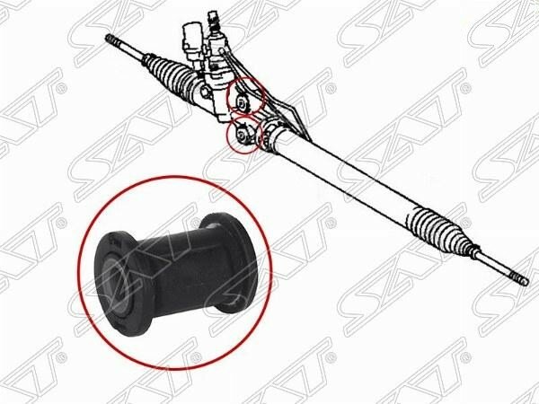Сайлентблок SAT ST-44250-22320B рулевой рейки Toyota Mark II X90 92-96, Chaser 92-96