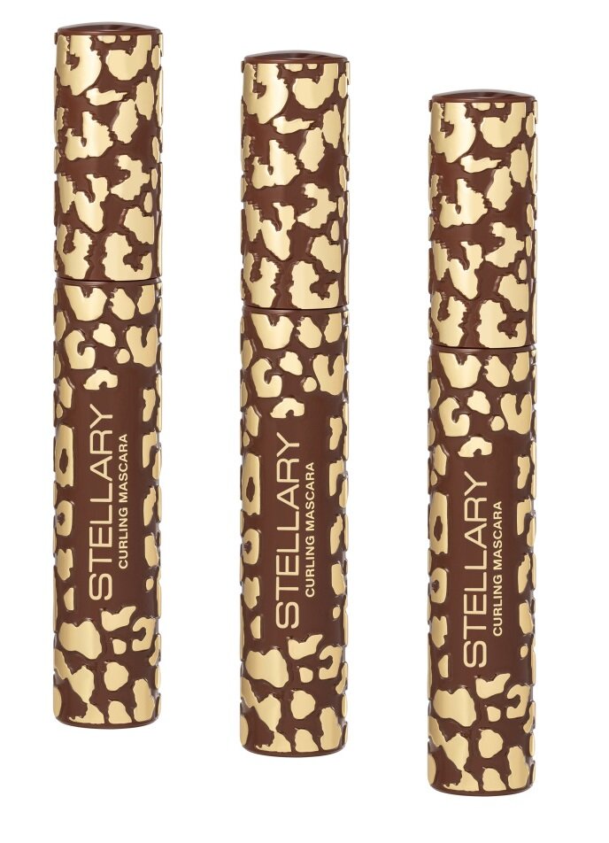Подкручивающая тушь Stellary для ресниц / Curling mascara Wild Black тон 01 3шт