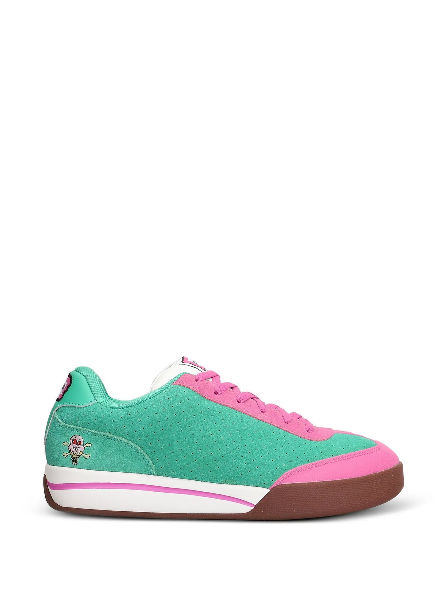 Кроссовки X BBC perforated panelled sneakers