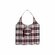 Сумка BALENCIAGA, фактура плетеная, черный/красный/белый