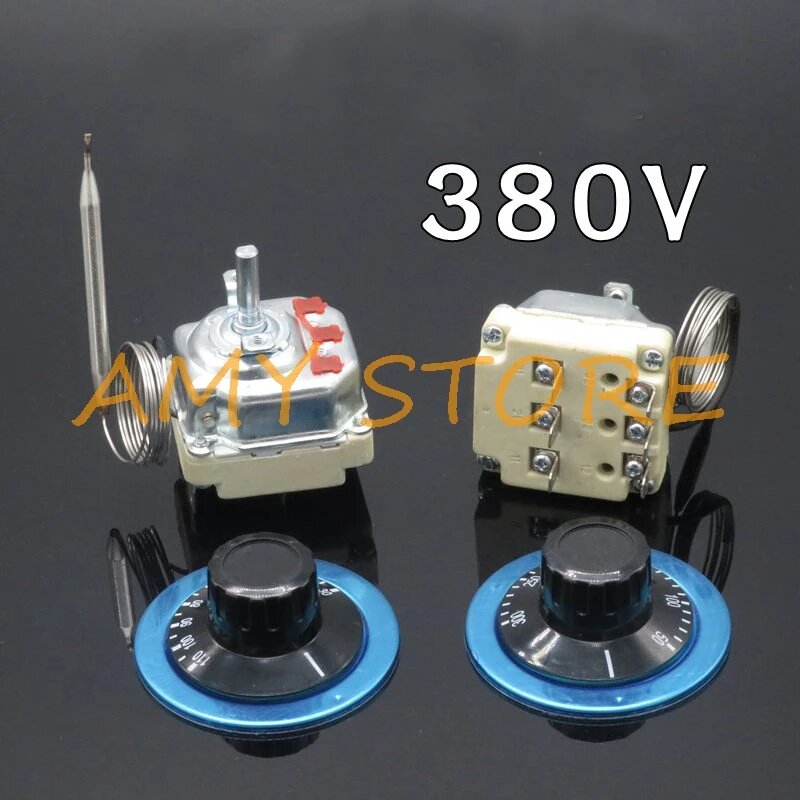 Капиллярный терморегулятор 380В 25А/16А, 30-110C