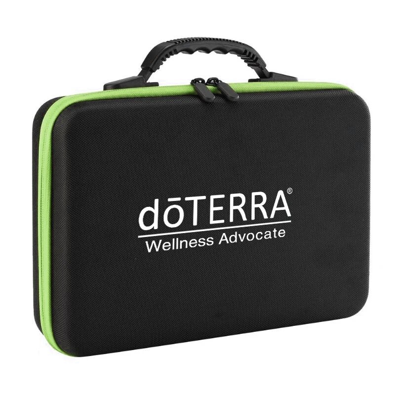 DoTERRA чехол для эфирных масел, 60 слотов 15 мл, зеленый