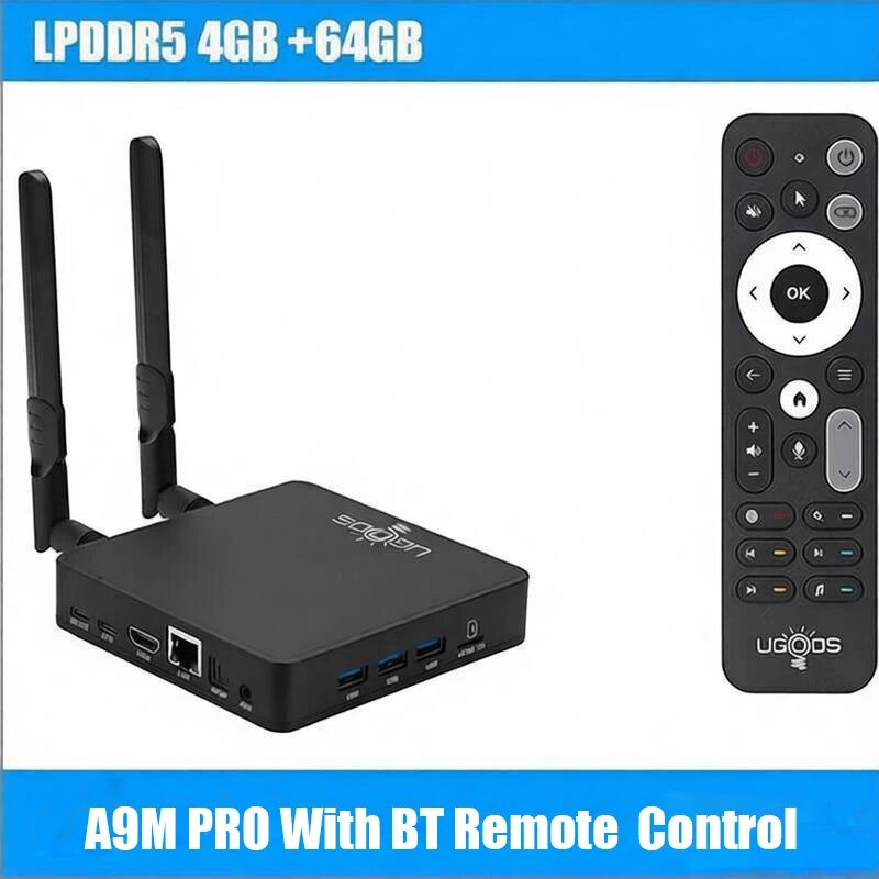 Ugoos AM9 Pro 4GB 64GB Android TV Box