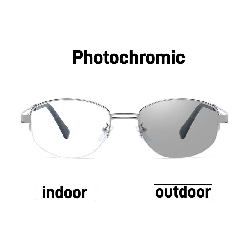 Фотохромные очки ERIKOLE sliver(grey) -2.0