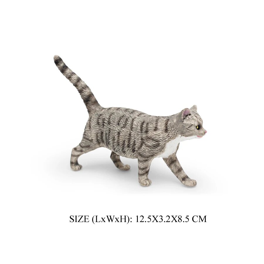 Фигурка кошки LADOFIGURES, Cat -10, 12.5x3.2x8.5 см