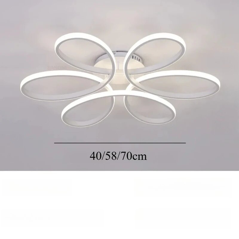 LED потолочный светильник белый 70cm, диммируемый