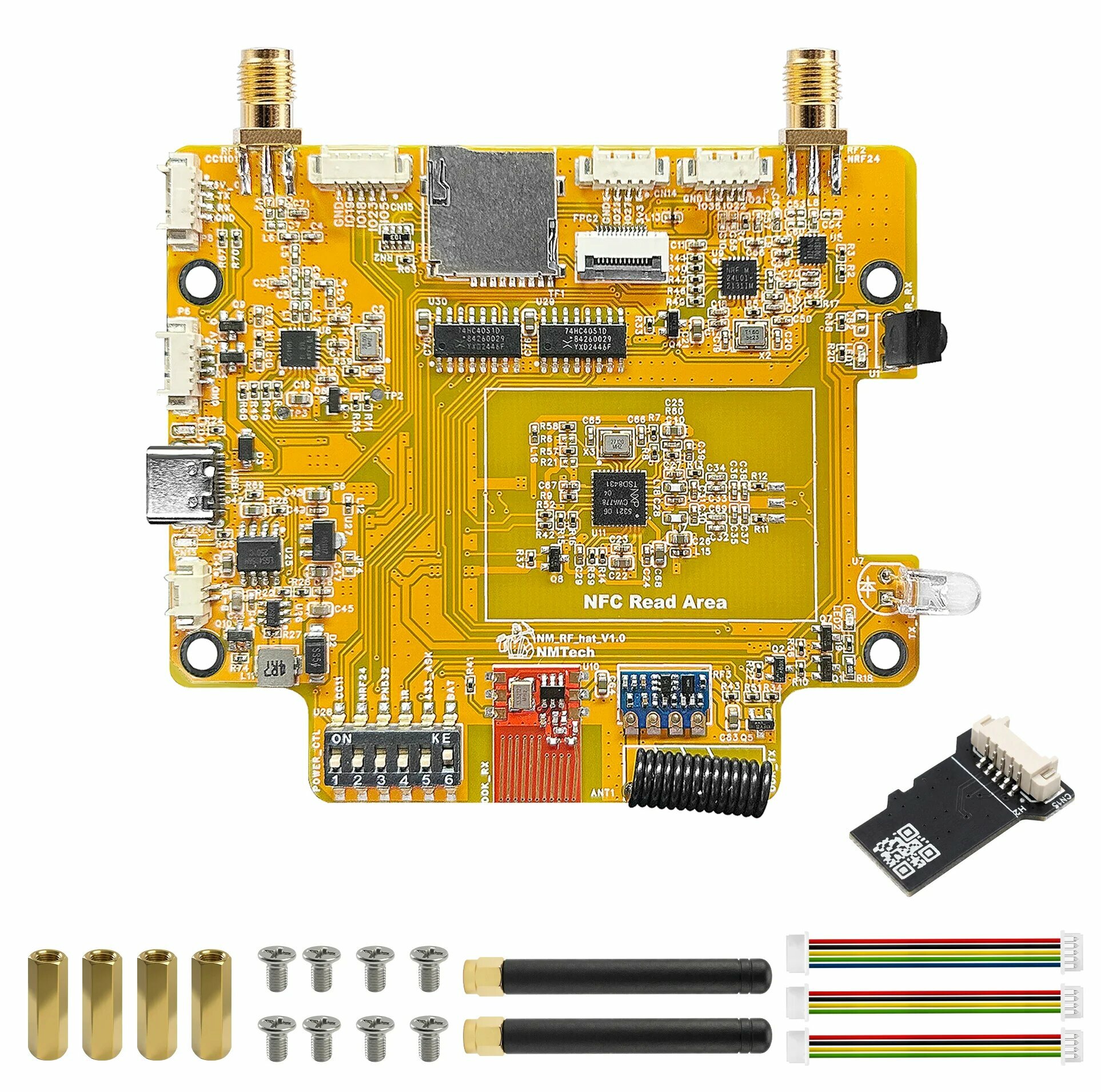 NM-RF-Hat Companion Hat для CYD Bruce ESP32, Цвет: nm-rf-hat