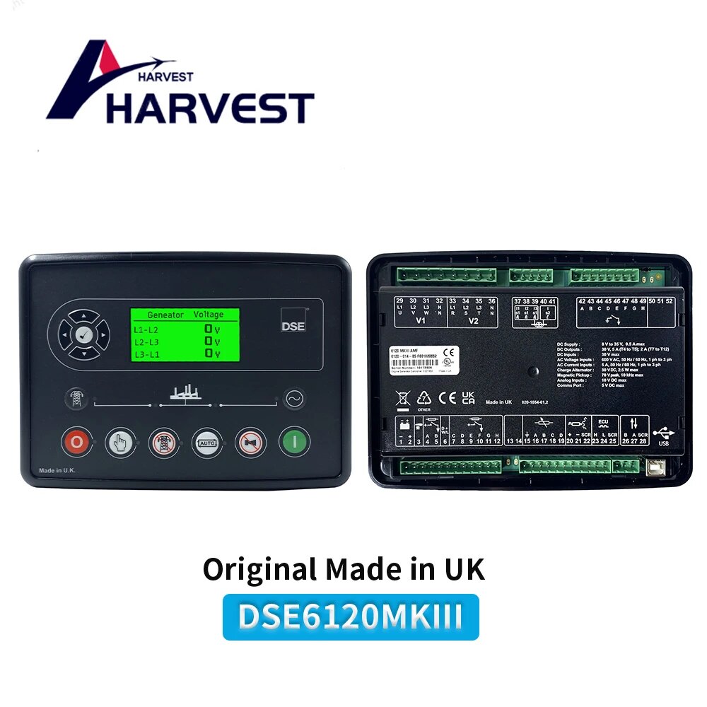 Контроллер генератора Harvest DSE6120MKIII Original
