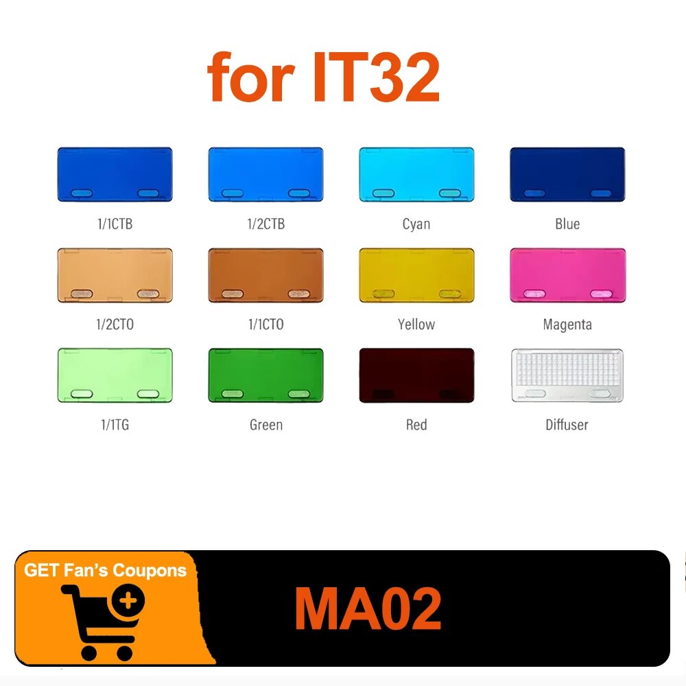 Магнитное крепление Godox MA01 MA02 для iT30Pro и iT32
