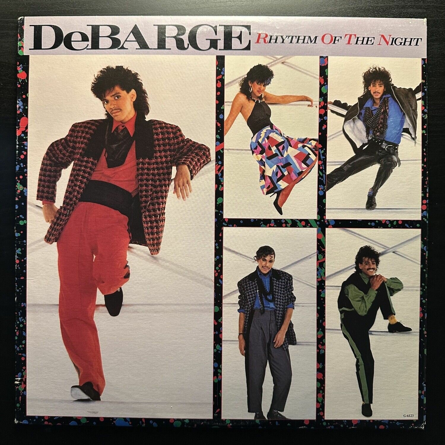 Виниловая пластинка DeBarge Rhythm Of The Night (Канада 1985г.)
