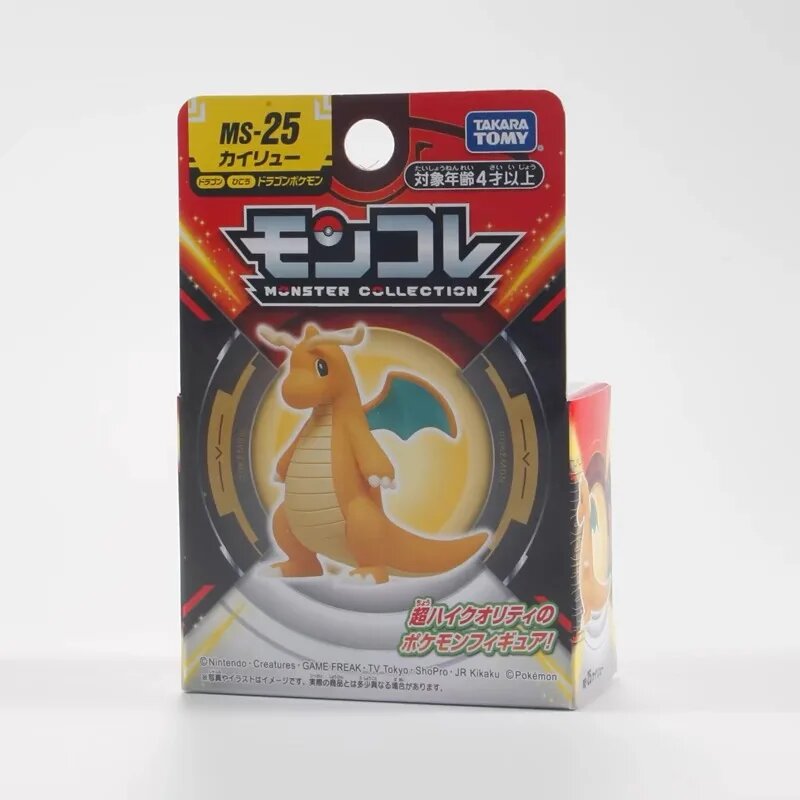 Фигурка Pokemon Dragonite TOMY PVC 4.5см