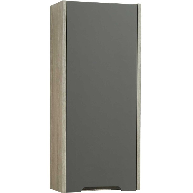 Шкаф подвесной Aquaton Оливия 35 L левый, Грей/Дуб Ойстер (1A254703OLUGL)