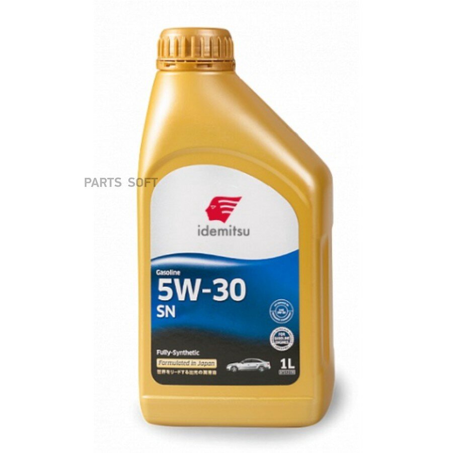 Масло моторное синтетическое 1л - 5W30 F-S (SN, GF-5) от официального дистрибьютора, IDEMITSU, артикул 30011328724