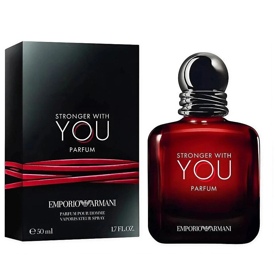 Духи Giorgio Armani Emporio Armani Stronger With You Parfum 50 мл / Эмпорио Армани Стронгер Виз Ю / Сильнее с тобой