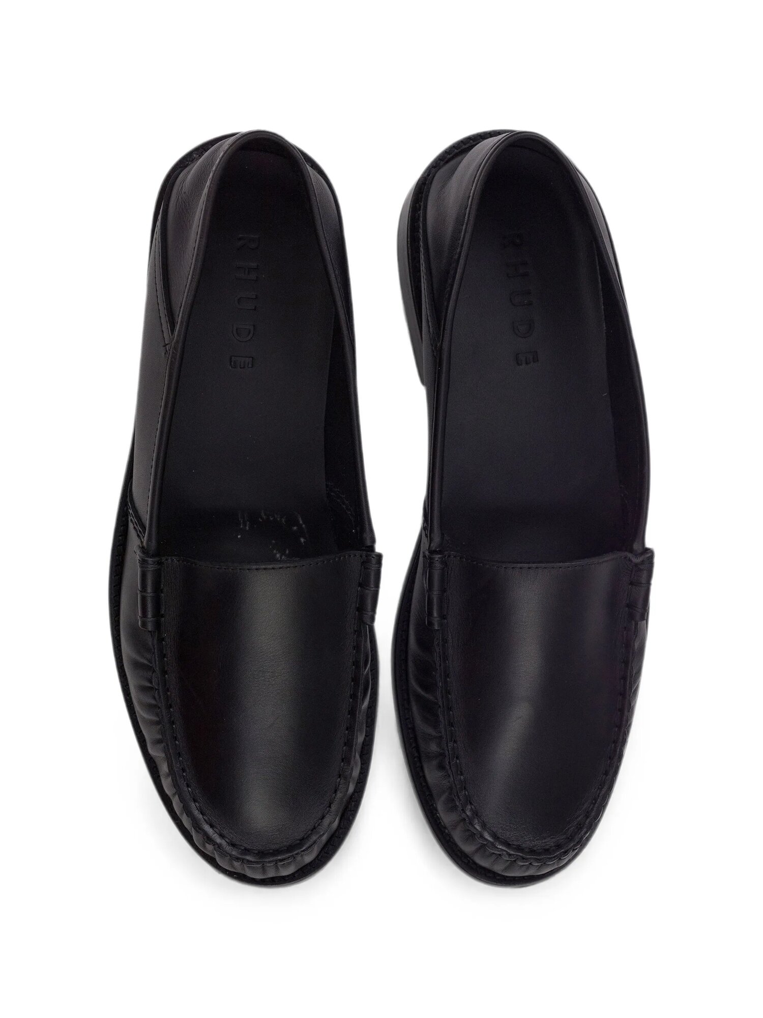 Лоферы Rhude Almond-toe loafers, размер 10 — фото 1