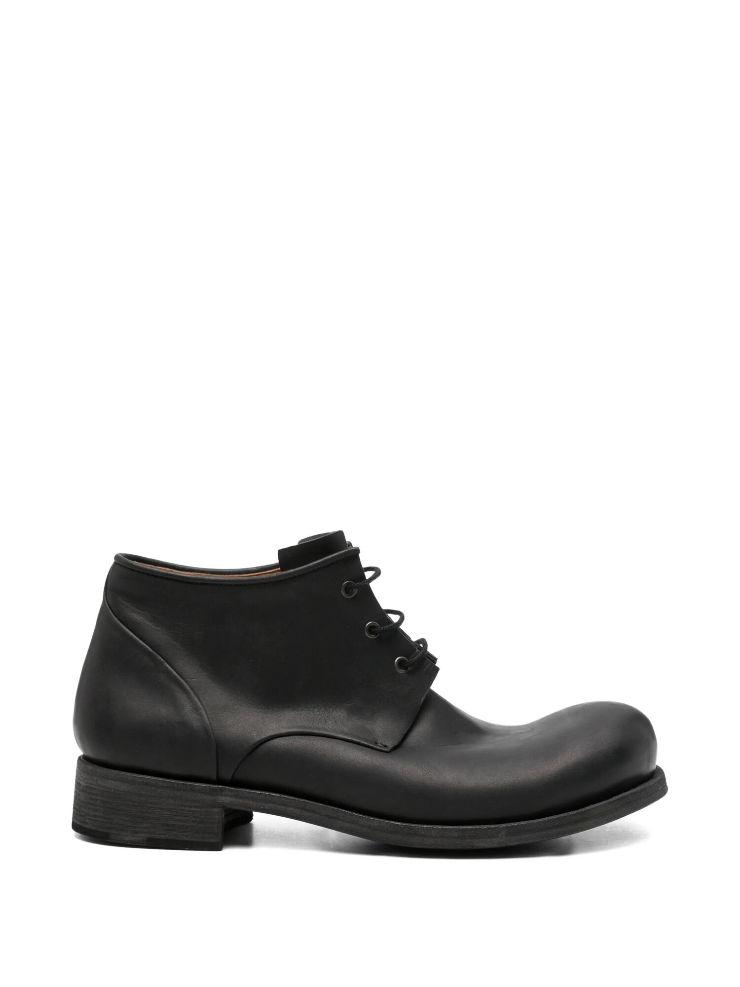 Ботинки Upturned-toe leather biker boots
