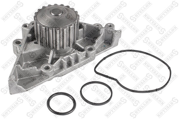 STELLOX Насос водяного охлаждения (помпа) для Peugeot 206/307/407, Citroen C4/C5 1.8/2.0 99>