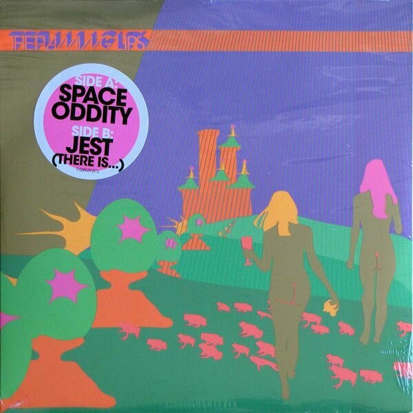 The Flaming Lips - Space Oddity - Red Translucent 7' - новая виниловая пластинка