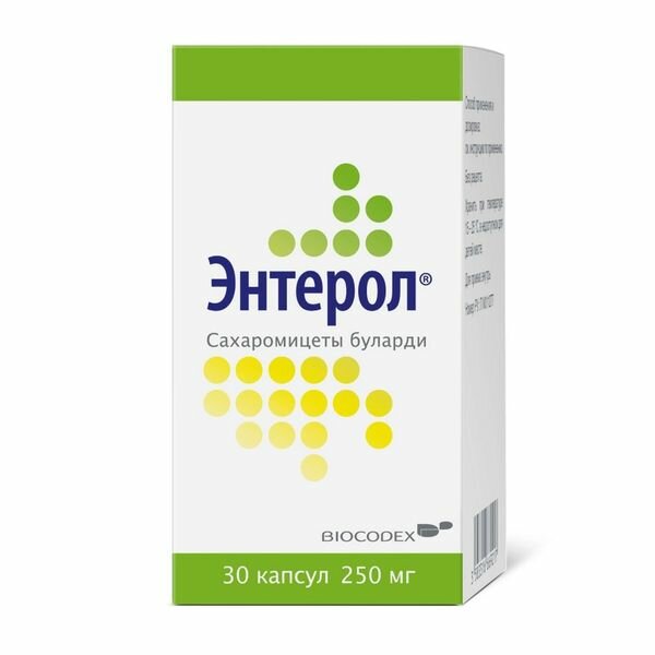 Энтерол капсулы фл. 250мг 30шт