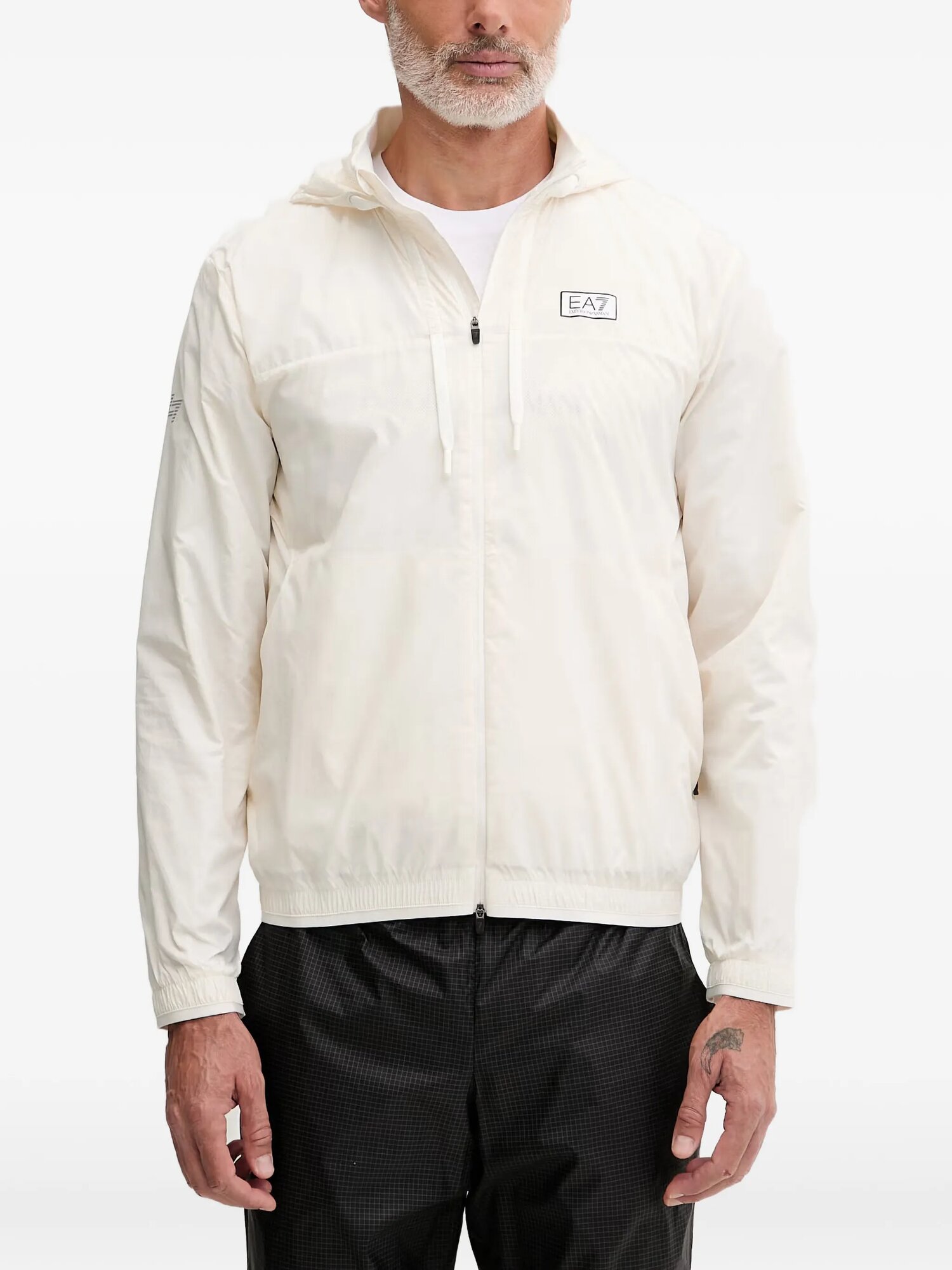 Брюки Grid-pattern track pants