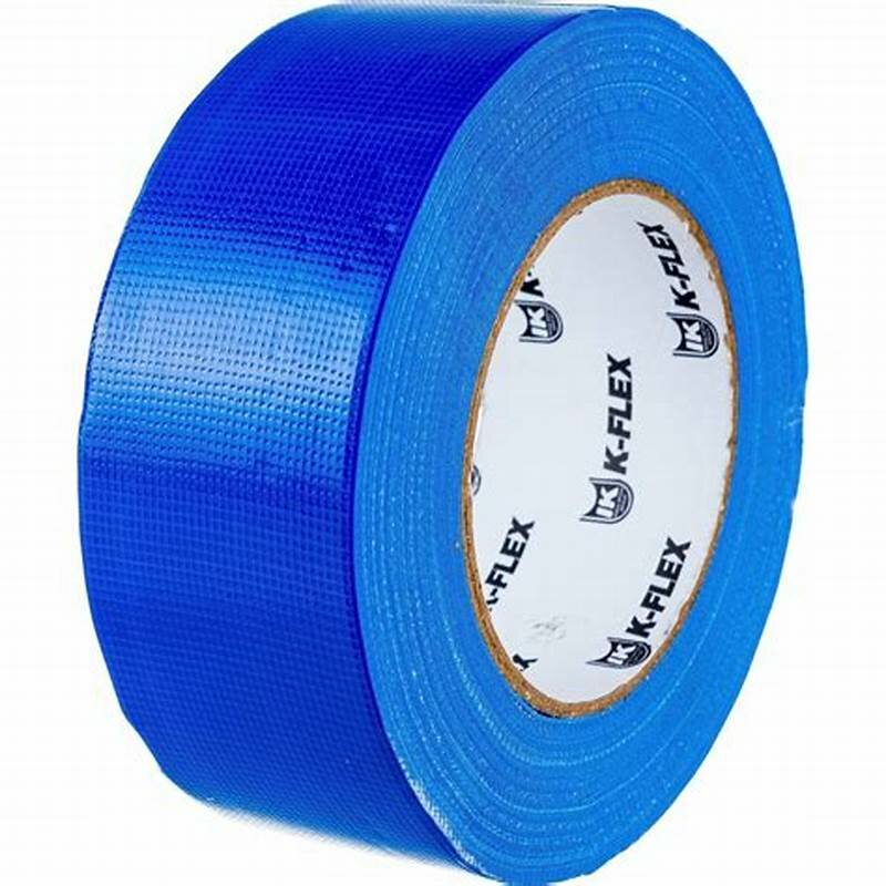 Лента армированная водостойкая K-FLEX DUCT 1604H, 48 мм × 50 м, синяя (TPL)