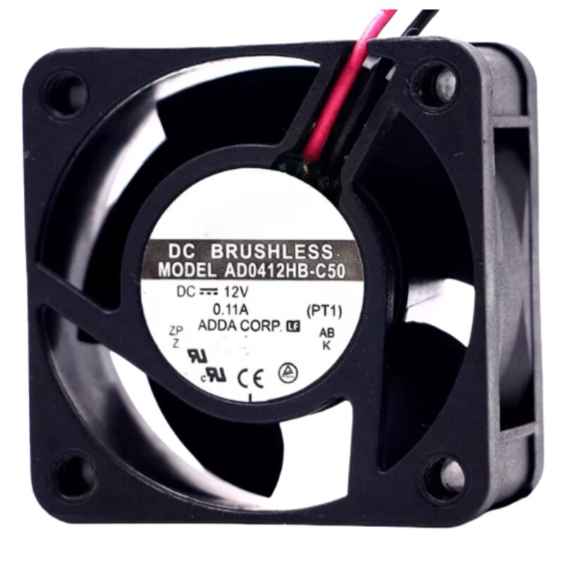 100% Новый оригинал AD0412HB-C50 12V 0.11A двухшаровой бесшумный вентилятор