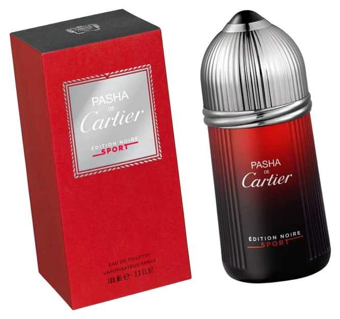 Туалетная вода для мужчин Cartier Pasha Edition Noire Sport 100 мл / Картье Паша Нуар Спорт