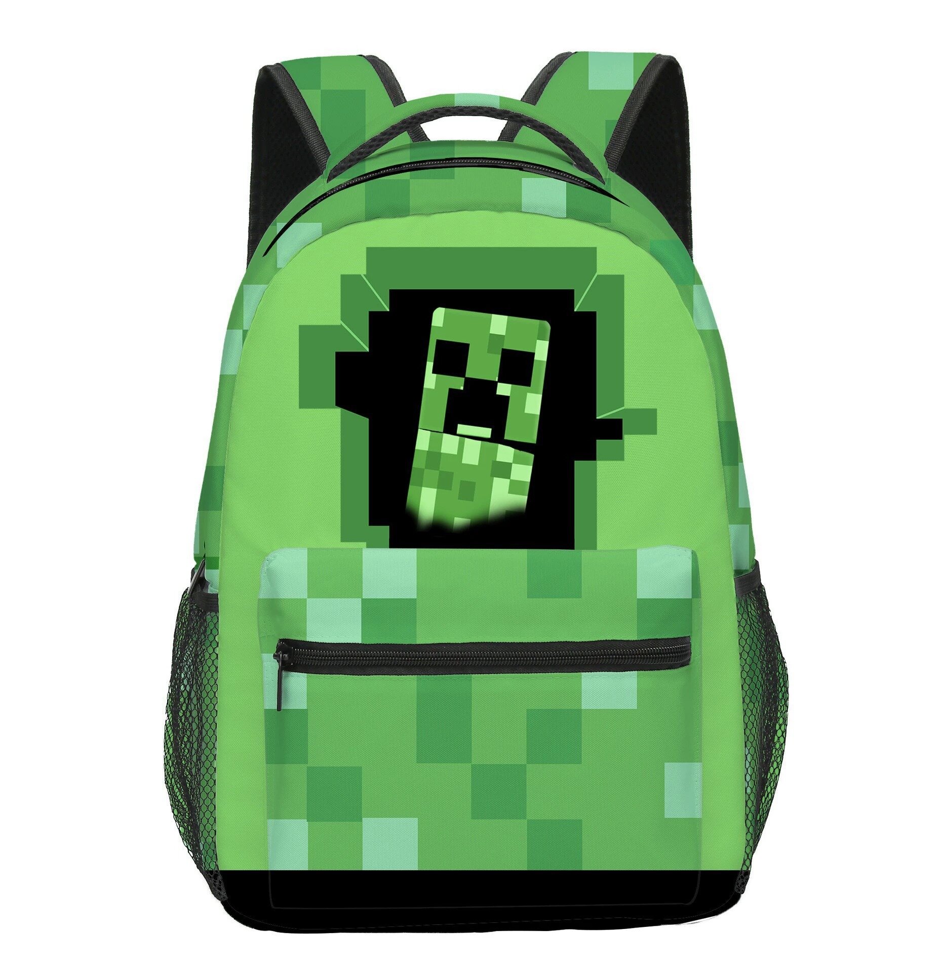 Школьный рюкзак Minecraft двусторонний принт 20л стильный