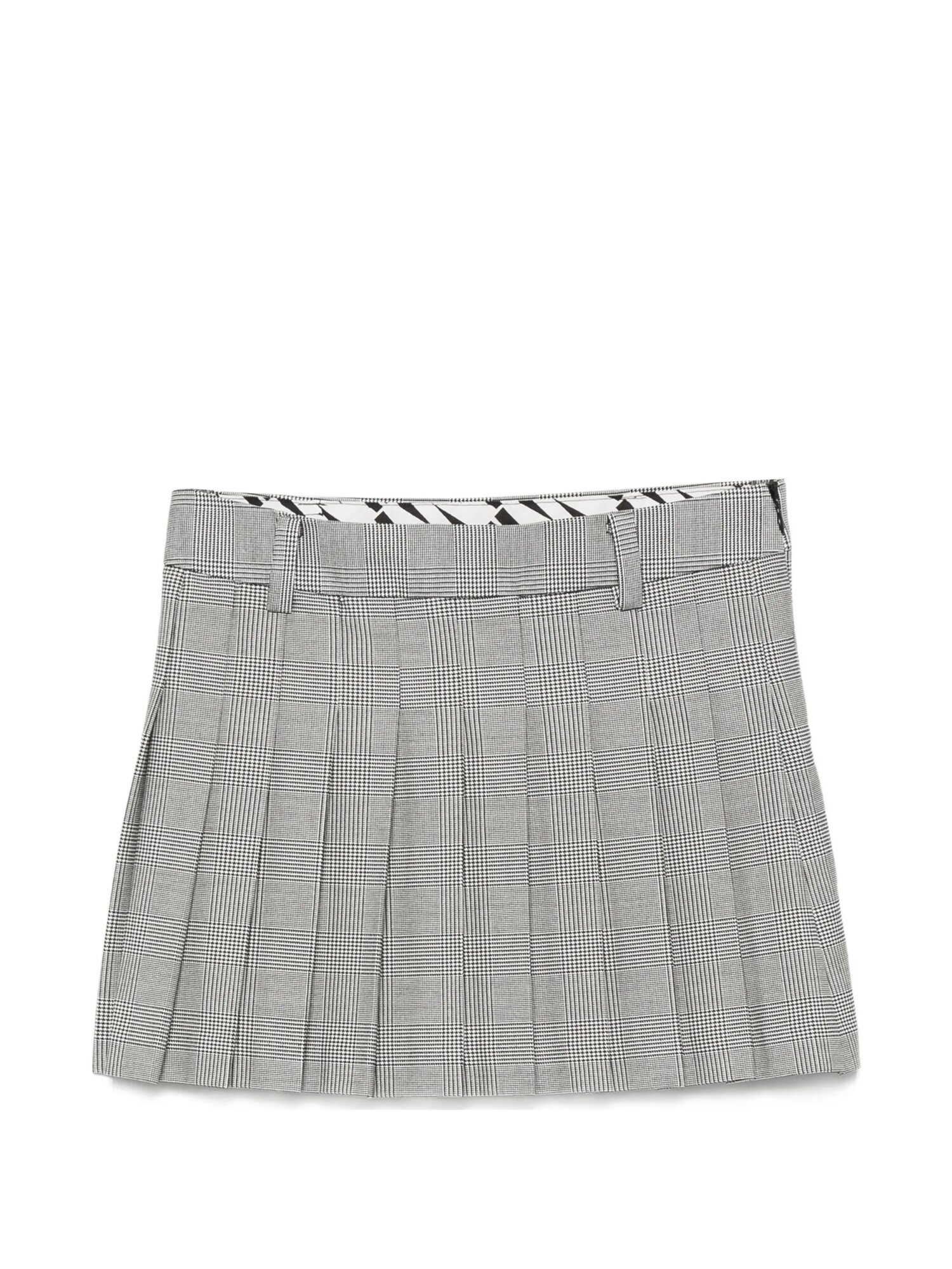 Юбка Nuria check pleated skirt