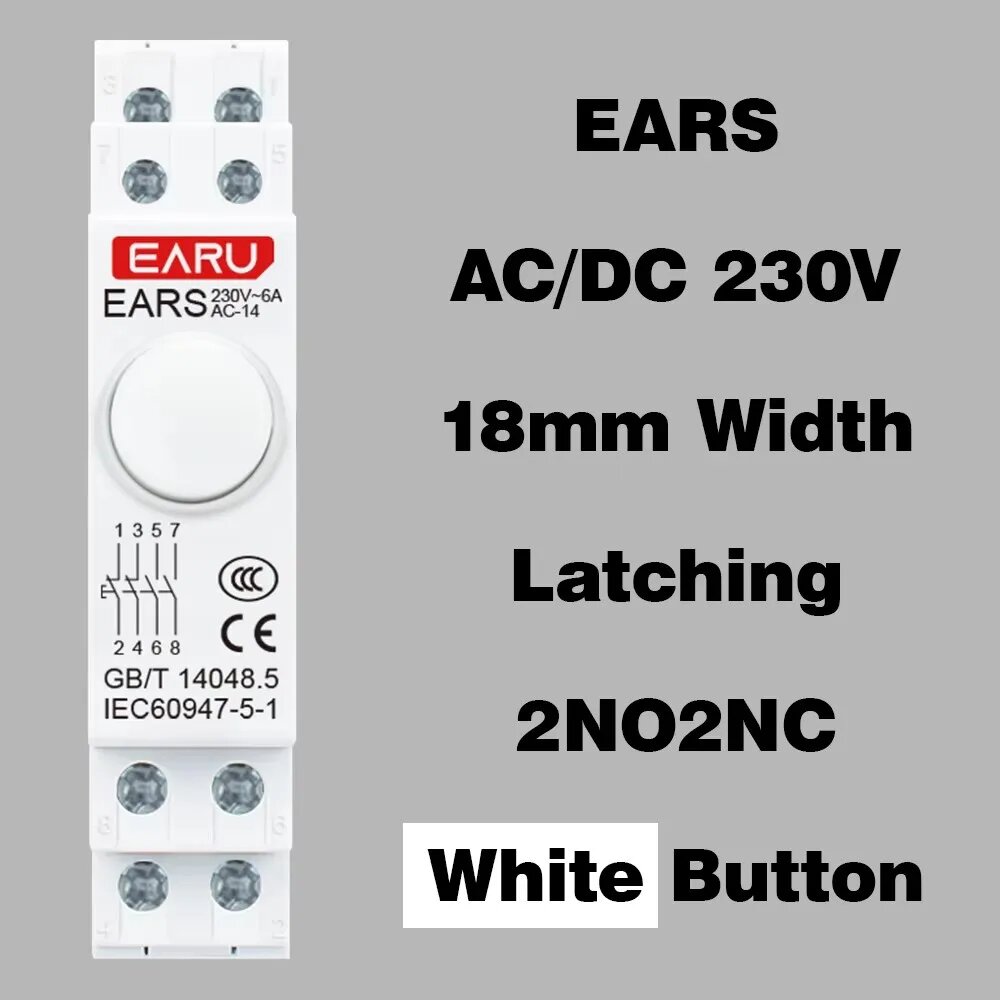 Зеленая кнопочная сигнальная лампа EARUELECTRIC 220В