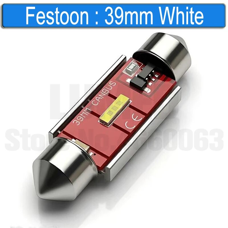 Светодиодная лампа Festoon 39mm White