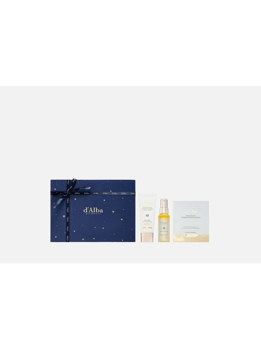 D'Alba Holiday Joy Set подарочный Набор уходовых средств для лица 5 шт