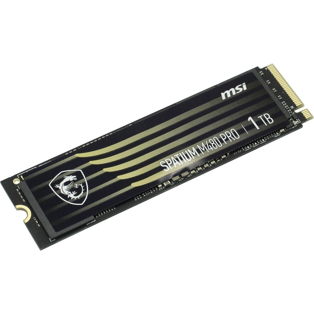 SPATIUM PRO M480 1 Тб M.2 PCI-E Gen4 x4 M.2 Type 2280 M Key кэш 1 Гб, TBW 700, 0.22 DWPD — фото 1
