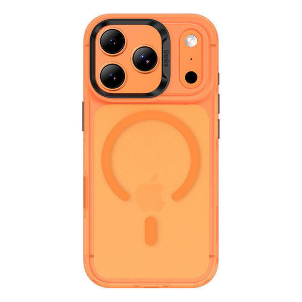 Чехол Benks Lucid Armor Case для iPhone 17 Pro с MagSafe оранжевый